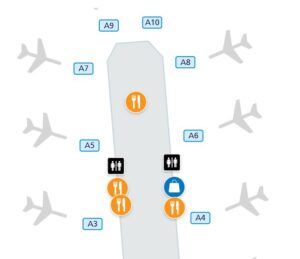 JAX Airport Map - Jacksonville International Airport(JAX)